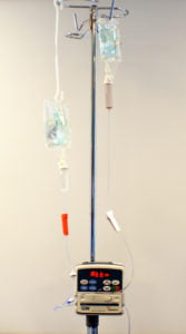 Le pied à perfusion - Perfusion à domicile